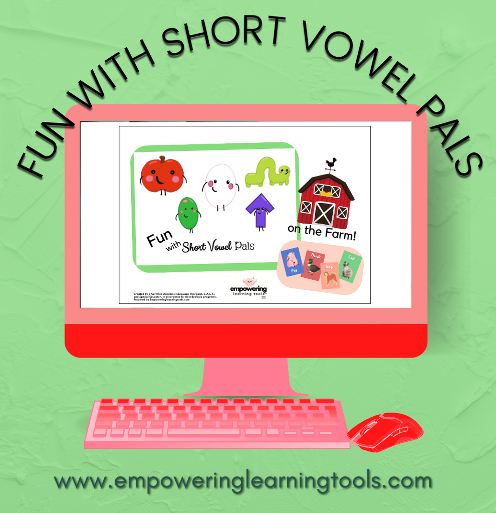 Fun with Short Vowel Pals on the Farm, instant downloadable ebook ...