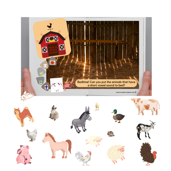 Fun with Short Vowel Pals on the Farm, instant downloadable ebook ...